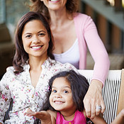 Three generations of one family | Buy Stock Photo on PeopleImages ...