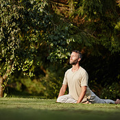 Finding balance in nature | Buy Stock Photo on PeopleImages, Picture ...