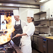 Now we're cooking! | Buy Stock Photo on PeopleImages, Picture And ...