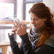 Instant messaging | Buy Stock Photo on PeopleImages, Picture And ...