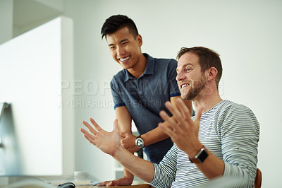 Another job well done! | Buy Stock Photo on PeopleImages, Picture And ...