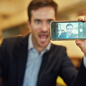 Business isn't always serious | Buy Stock Photo on PeopleImages ...