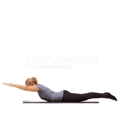 Toning up her muscles | Buy Stock Photo on PeopleImages, Picture And ...