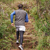 Getting his heart-rate pumping! | Buy Stock Photo on PeopleImages ...
