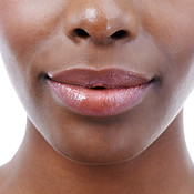 Soft lips that everyone wants to kiss | Buy Stock Photo on PeopleImages ...