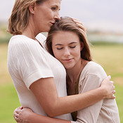 I'm proud of the woman she's growing up to be! | Buy Stock Photo on ...