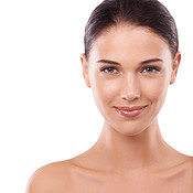 Happy and it shows! She's radiantly beautiful | Buy Stock Photo on ...