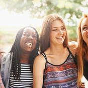 Girls just wana have fun | Buy Stock Photo on PeopleImages, Picture And ...