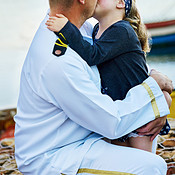 Daddy is my prince charming | Buy Stock Photo on PeopleImages, Picture ...