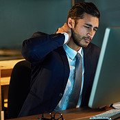 The stress just keeps piling up | Buy Stock Photo on PeopleImages ...