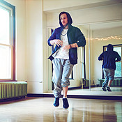 Making his mark through movement | Buy Stock Photo on PeopleImages ...