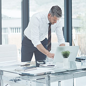 He's a hard working professional | Buy Stock Photo on PeopleImages ...