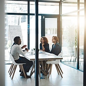 Working hard on their winning ideas and strategies | Buy Stock Photo on ...