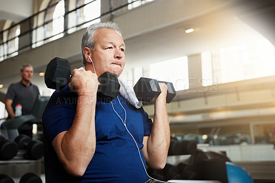 Never blame your age for not being fit | Buy Stock Photo on ...