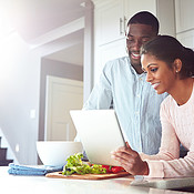 Digitizing the cooking experience | Buy Stock Photo on PeopleImages ...