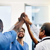 Celebrate every medical success | Buy Stock Photo on PeopleImages ...