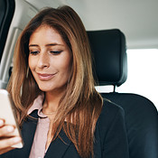 Staying in the know on the go | Buy Stock Photo on PeopleImages ...
