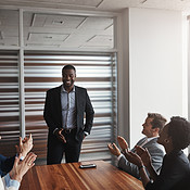 His hard work deserves all the merit | Buy Stock Photo on PeopleImages ...