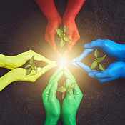 The light shows us the way | Buy Stock Photo on PeopleImages, Picture ...