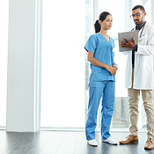 Let’s get this patient started on treatment | Buy Stock Photo on ...