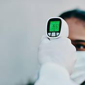 Cutting edge tech to help curb the spread | Buy Stock Photo on ...