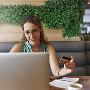 Less time in bank queues, more time growing her business | Buy Stock ...
