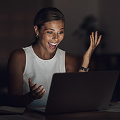 Her time was worth every dime | Buy Stock Photo on PeopleImages ...