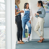 Catching up while making big plans | Buy Stock Photo on PeopleImages ...