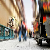 Manhattan street life | Buy Stock Photo on PeopleImages, Picture And ...