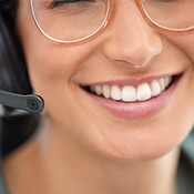 Dedicated to putting a smile on that dial | Buy Stock Photo on ...