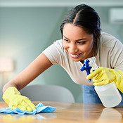 Scrub the bacteria away | Buy Stock Photo on PeopleImages, Picture And ...