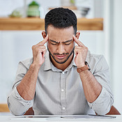 My head feels like it's about to explode | Buy Stock Photo on ...