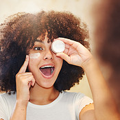 Oh wow, look at the glow! | Buy Stock Photo on PeopleImages, Picture ...