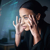 This is not promising data | Buy Stock Photo on PeopleImages, Picture ...