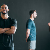 It's great to have like-minded people behind young | Buy Stock Photo on ...