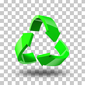 Recycle, arrow and green sign for sustainability icon, vector or logo ...