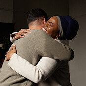 Happy, support group hug and community counseling for drug abuse and ...