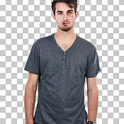 Fight, blood and portrait of man with bruise, facial injury and black ...