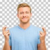 PNG Shot of a handsome young man standing alone in the studio and ...