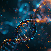 Genetic, DNA and experimental research. Studying genetic traits and DNA ...