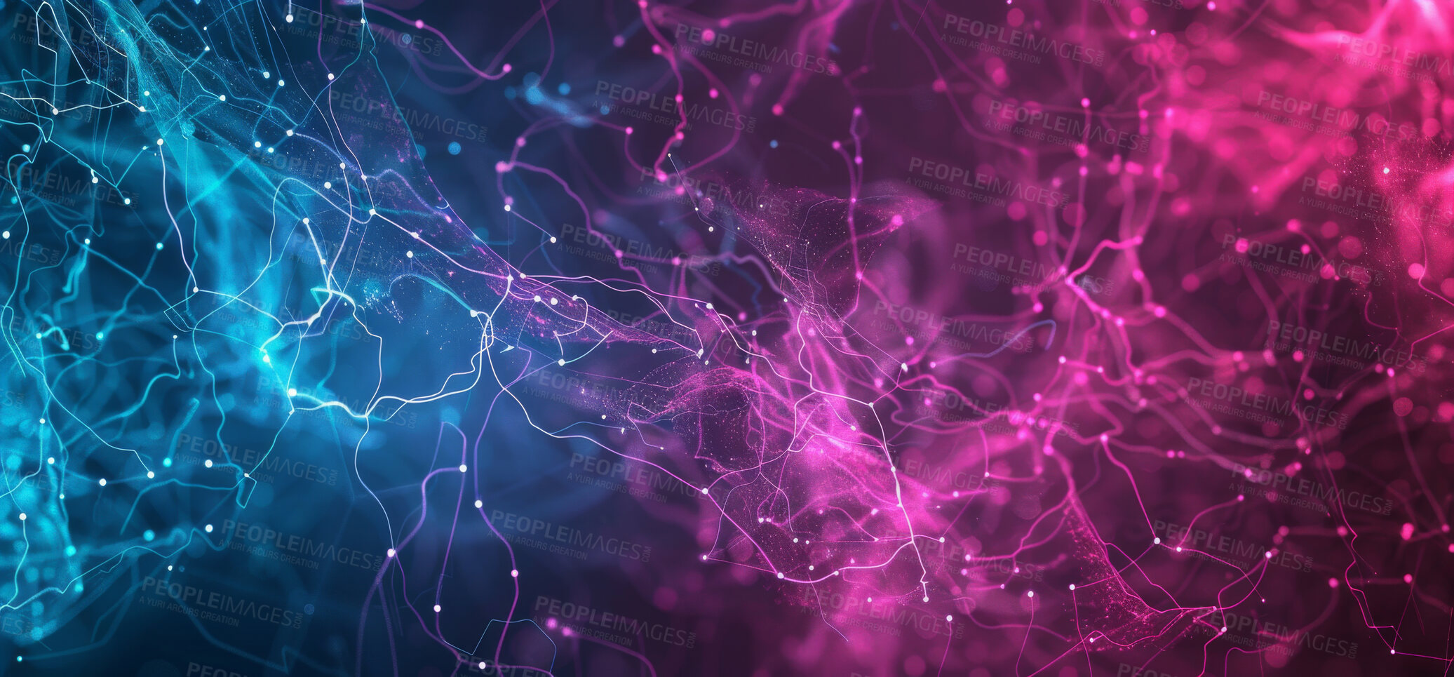 Abstract Neuron Wallpaper