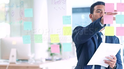 Marketing agent thinking of global business branding ideas and creative ...