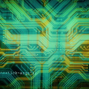 Technology, big data server and fintech coding cybersecurity, digital ...