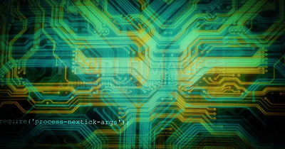 Technology, big data server and fintech coding cybersecurity, digital ...