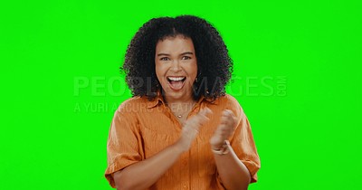 Black woman, phone call on speaker and angry on green screen ...