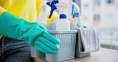 Woman, portrait and mop for cleaning in house for hygiene routine, dirt ...
