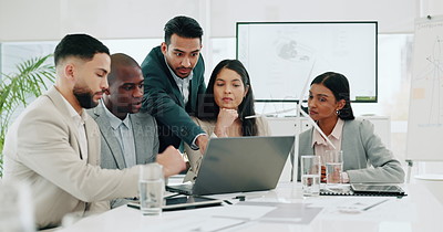 Wind turbine, chart presentation and business woman with environment ...