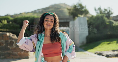 Women, dancing together and friends as gen z, energetic and dancer ...