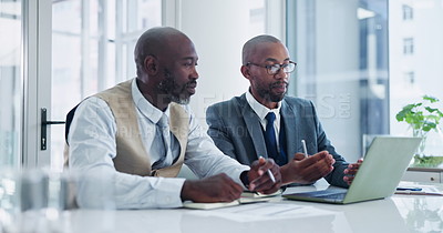 Businessman, hands and typing on laptop with keyboard for schedule ...